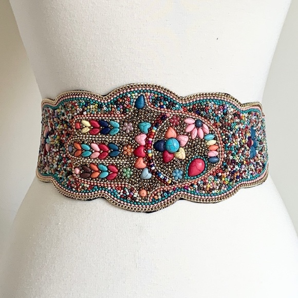 The Headband Shop | Accessories | Hamsa Stunning Boho Gypsy Western ...